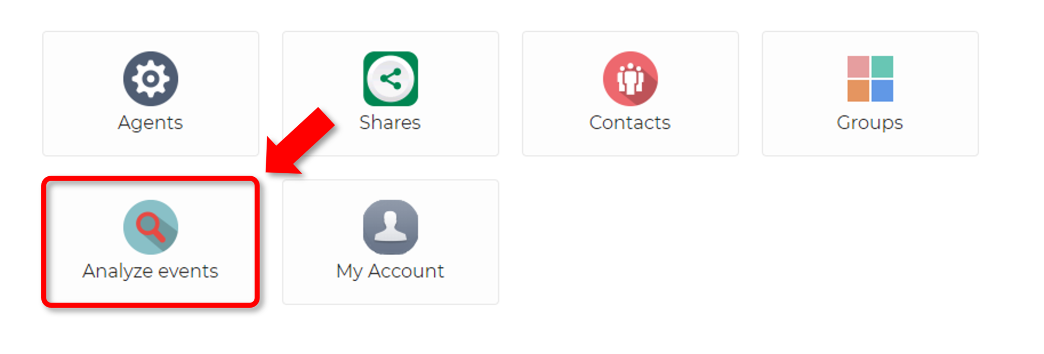 Analyze events – DWService – Docs
