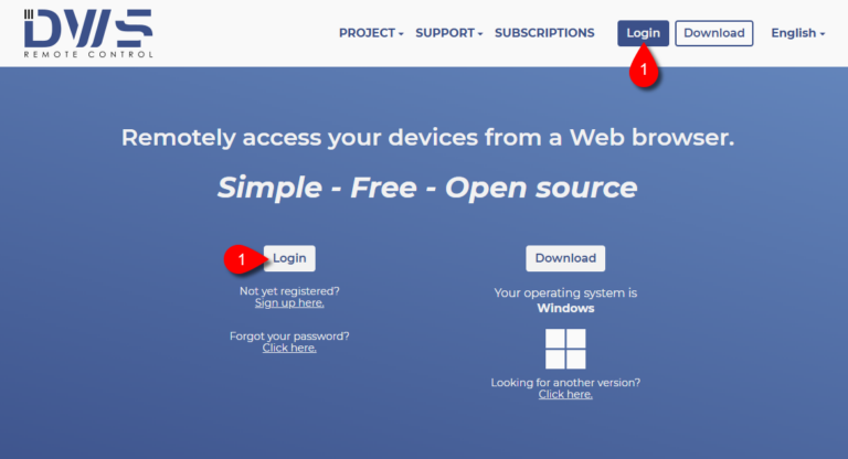 Login Dwservice Docs 