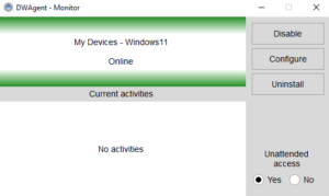 Windows – Install the Agent with Code – DWService – Docs