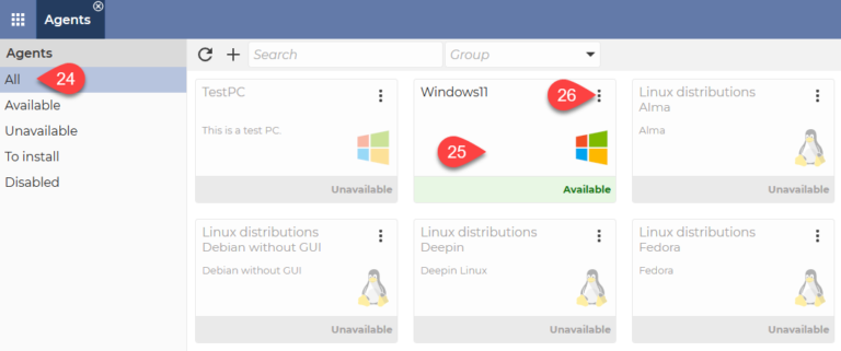 Windows – Install the Agent with Credentials – DWService – Docs
