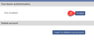 Two-Factor Authentication (2FA) – DWService – Docs