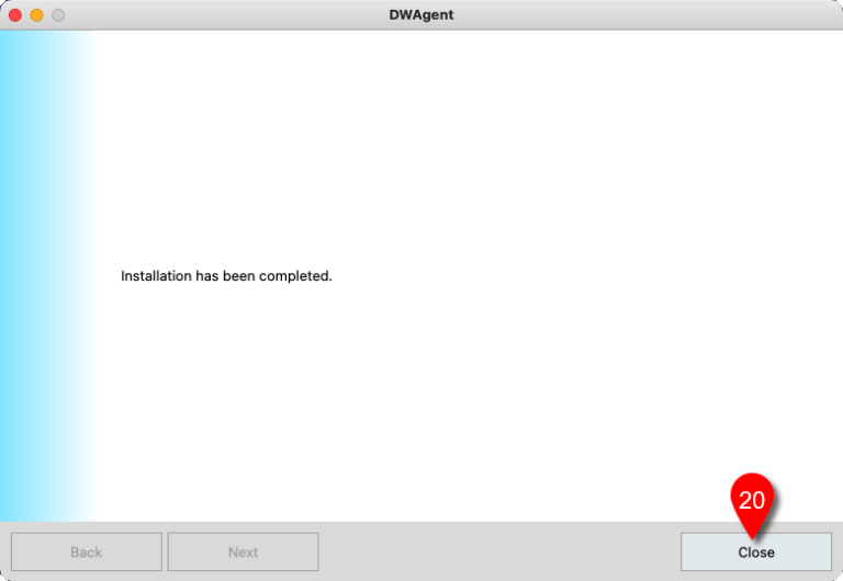 Macos Install The Agent With Code Updated Dwservice Docs