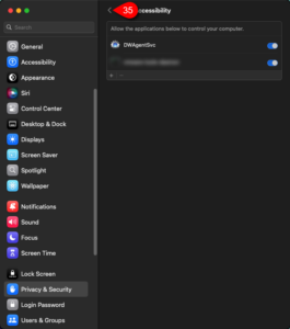 MacOS – Install the Agent with Credentials (updated) – DWService – Docs