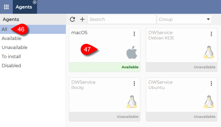 Macos Install The Agent With Credentials Updated Dwservice Docs