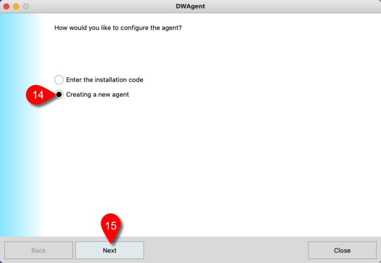 MacOS – Install the Agent with Credentials (updated) – DWService – Docs